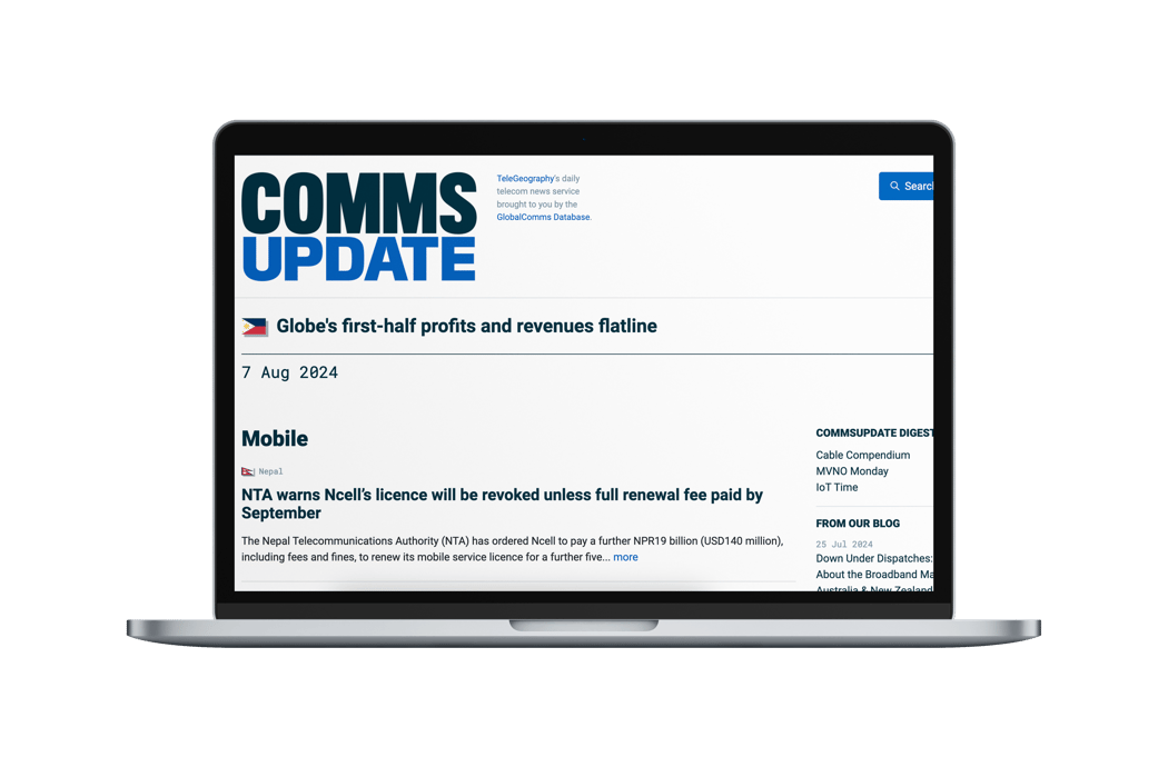 TeleGeography | CommsUpdate